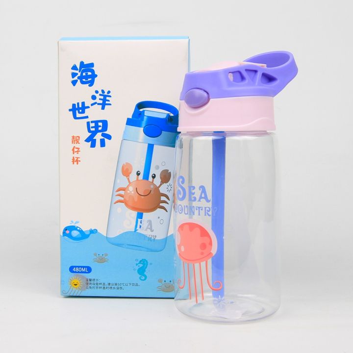Botol Minum Sedotan Anak Karakter 550ml - B818 | Lazada Indonesia