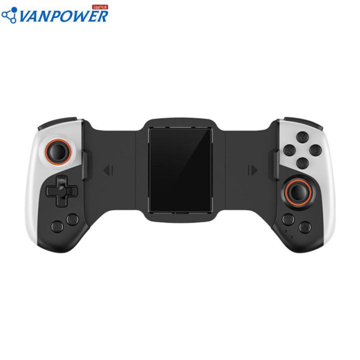 2 in 1 Wireless Mobile Gaming Controller Dual Joystick Cooling Phone ...