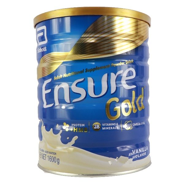 Ensure Gold Adult Nutritional Supplement Powder Milk Drink Vanilla Flavor, 1.6kg | Lazada PH
