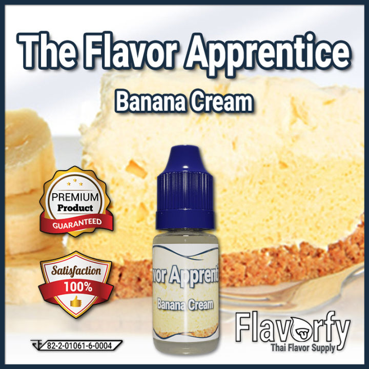 The Flavor Apprentice Banana Cream - ครีมกล้วย - กลิ่นผสมอาหาร - ผ่าน ...