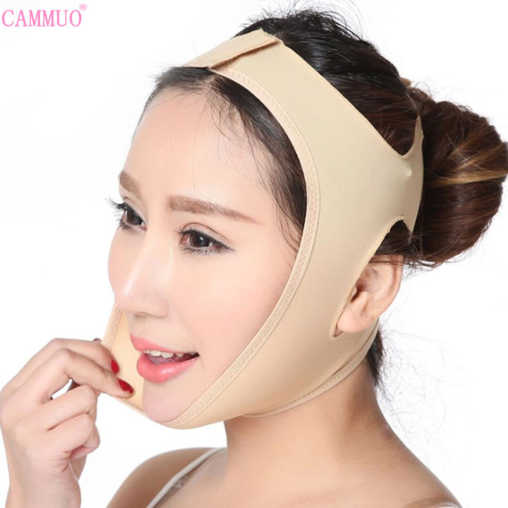 Cammuo 3D Face-lift Thin Face Bandages Face Correction Sleep Face ...