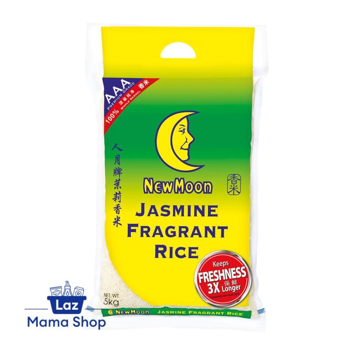 New Moon Jasmine Rice 5Kg (Laz Mama Shop) | Lazada Singapore