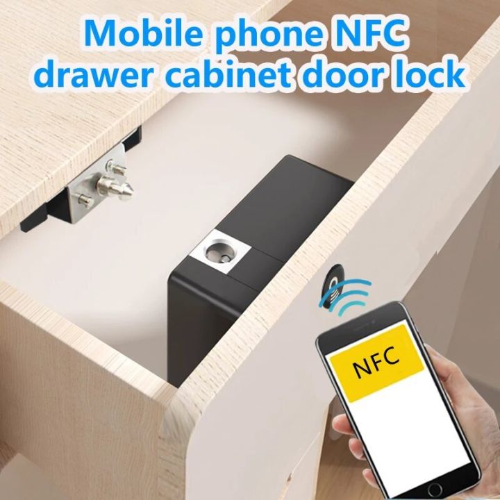 Mobile Phone Nfc Smart Locker Electronic Lock Rfid13.56mhz Invisible ...