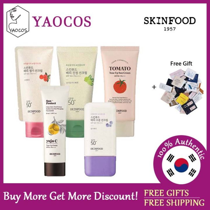 [SKINFOOD] Berry Glowing / Soothing / Moisturizing / Yuja C / Tomato ...