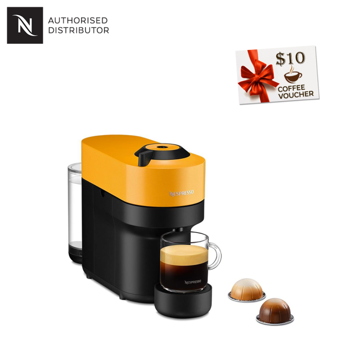 Nespresso Vertuo Pop Coffee Machine (Mango Yellow) | Lazada Singapore
