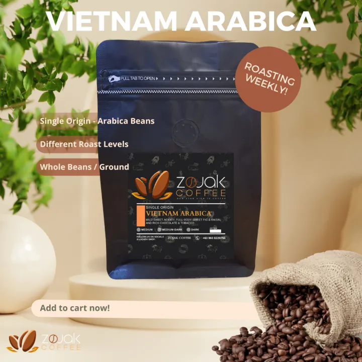 Zojak Mekong Mist: Premium Vietnam Arabica - Freshly Roasted Coffee ...