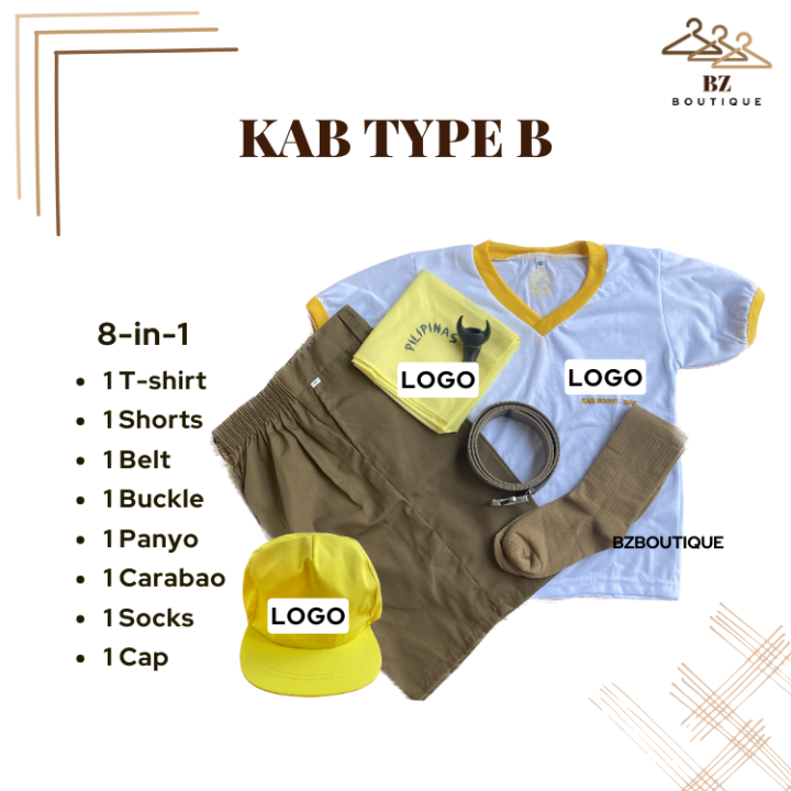Kab Scout Type B Complete Set of Uniform for Boys | BZ Boutique | Lazada PH