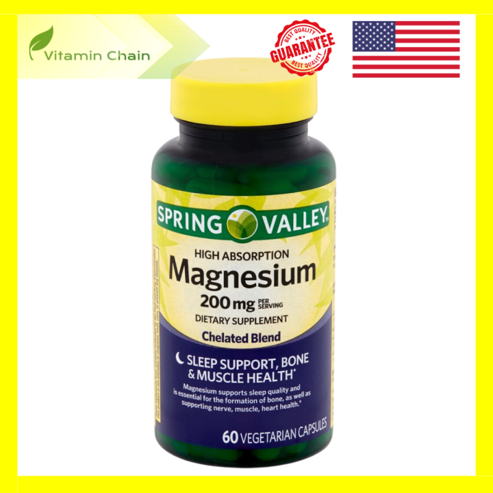 Magnesium Sleep Support 200mg 60Caps | Lazada PH