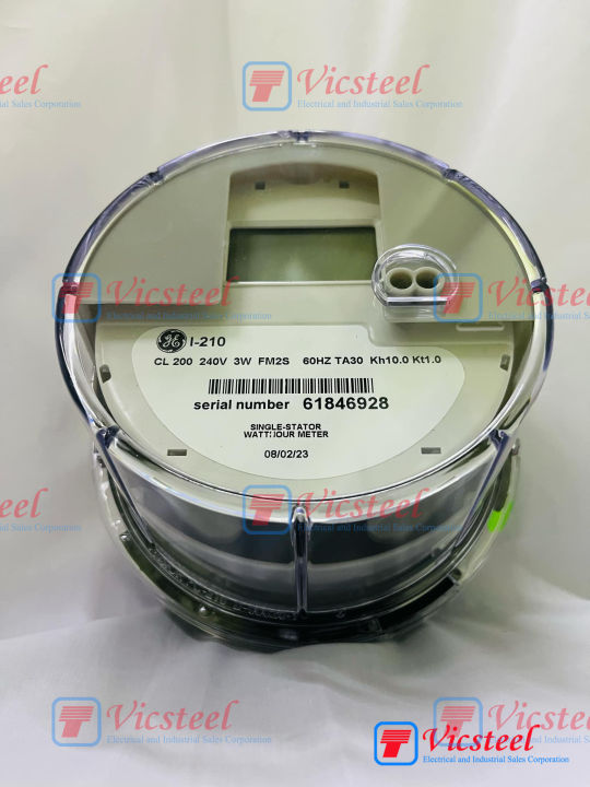 GE Kilowatt Hour Meter Submeter Digital I-210 CL200 3 wire 240 v | Lazada PH