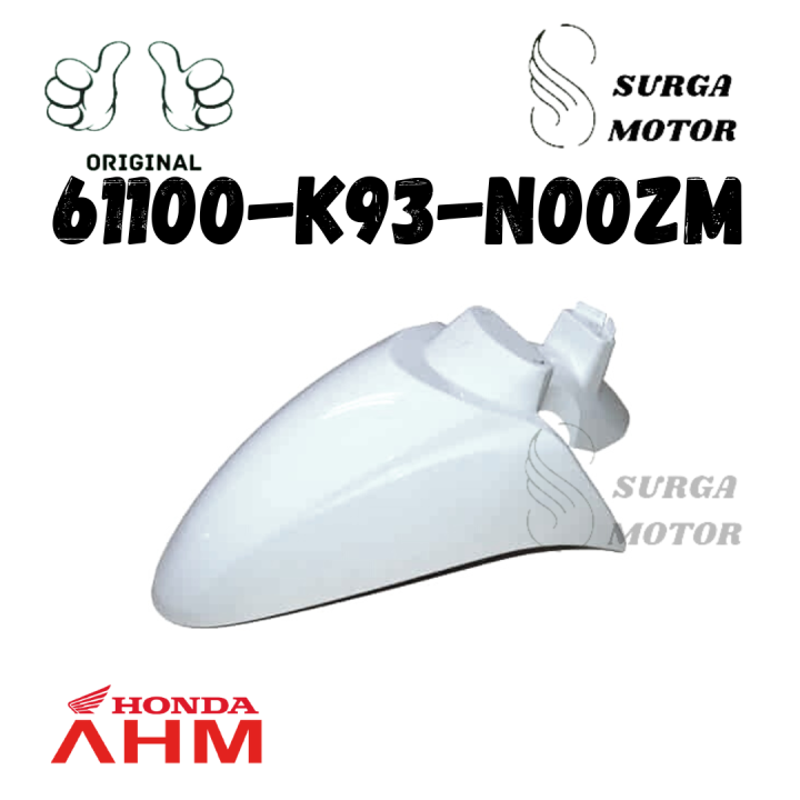 Fender Front Warna Putih Tulang Spakbor Slebor Depan New Scoopy Fi ESP ...