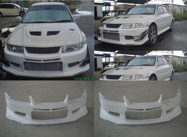 Mitsubishi EVO 5~6 generations \ \ Ling Shuai modified VT wide-body ...