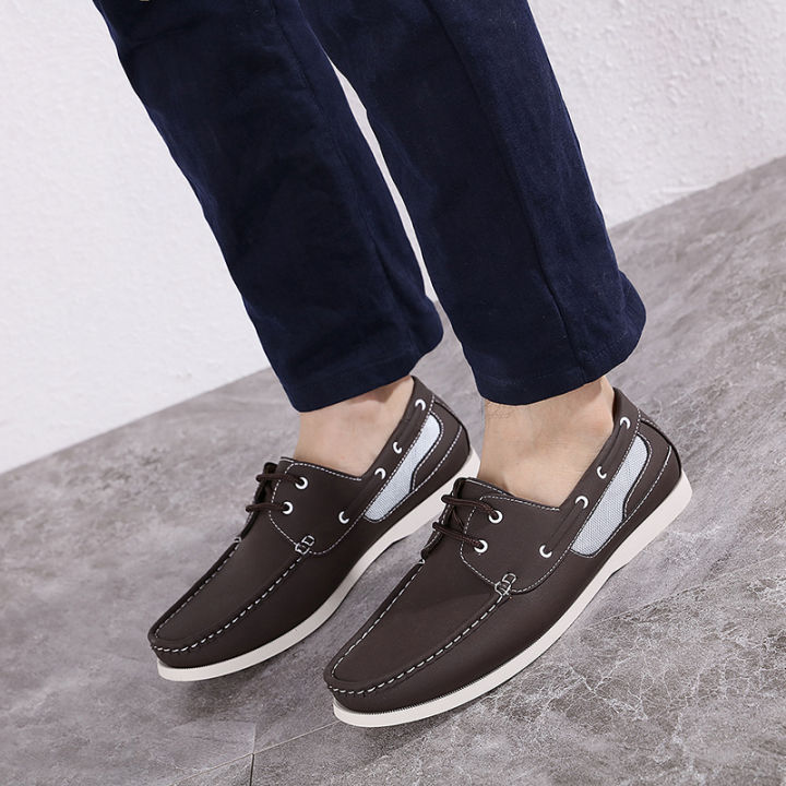 New Korean Fashion casual Top sider Loafers for men | Lazada PH