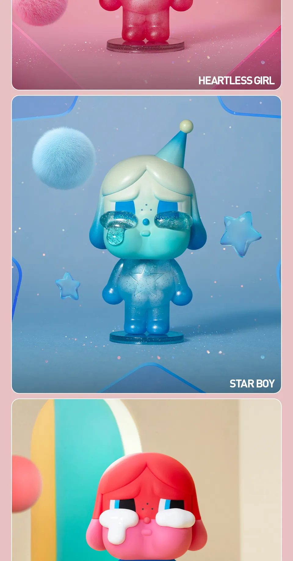 POP MART CRYBABY Crying Again Series Figures Blind Box | Lazada.co.th