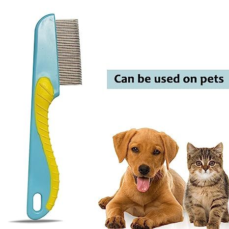 1 Pcs Of Steel Lice Comb With Handle For Head Nit Treatment, Head Nits ...