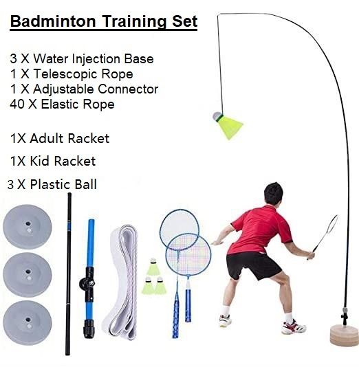 Badminton Training Device For Children and Adults Single Trainer Sport ...