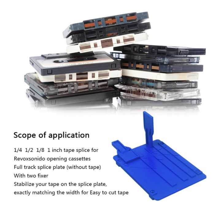 Tape Splicing Set Reel to Reel Tape Recorder Splicing Block for Opening ...