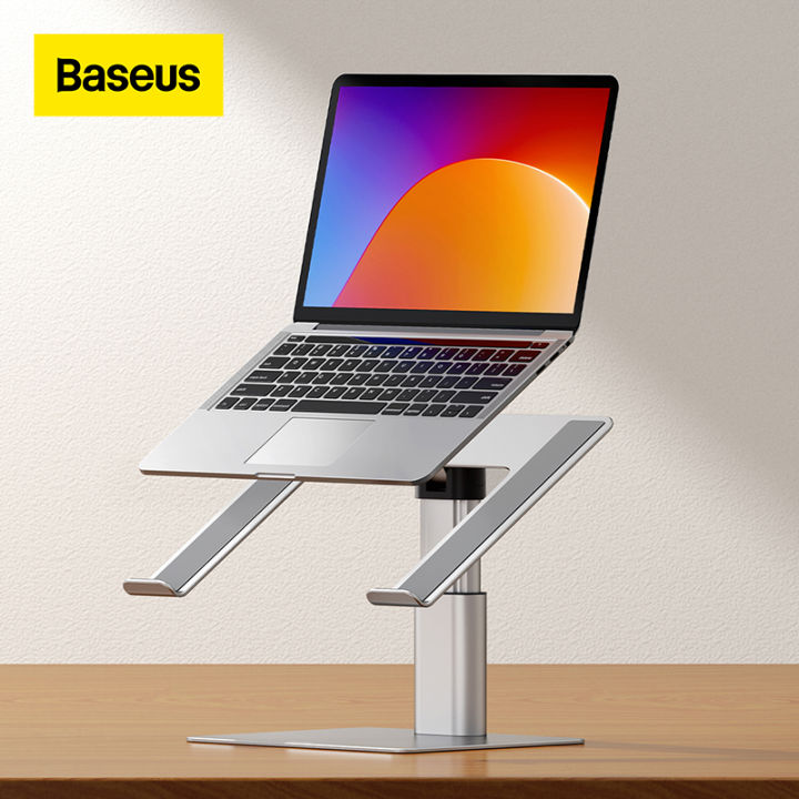 Baseus แท่นวางโน๊ตบุ๊ค ปรับความสูงได้ Metal Adjustable Laptop Stand สี ...