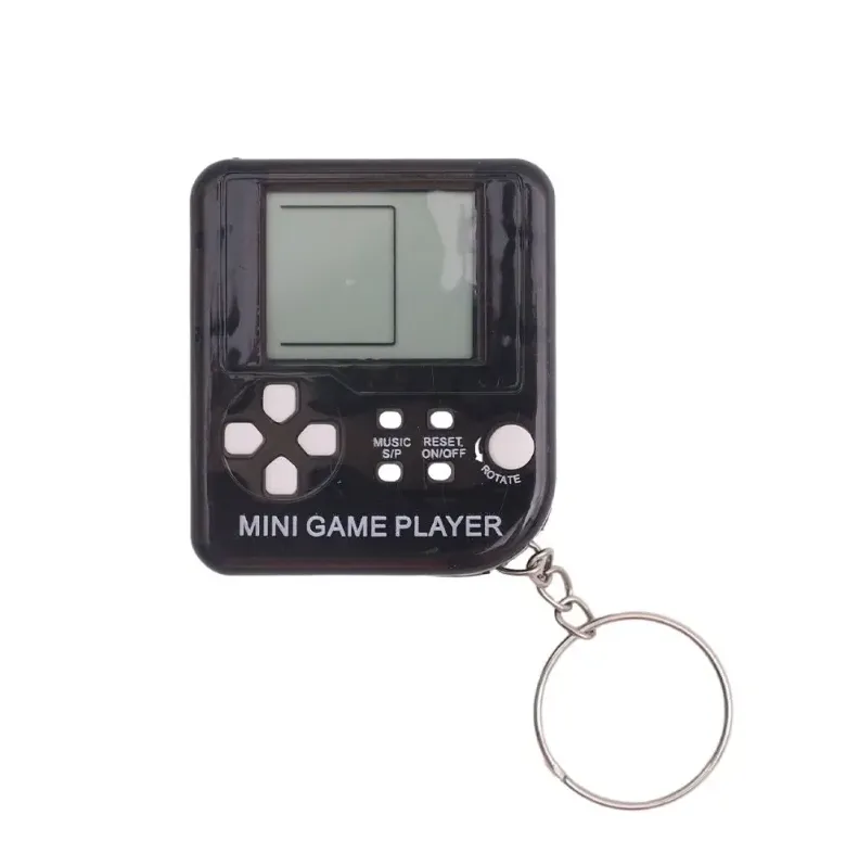 Small Portable Classic Game Console Keychain Game Console Retro With ...