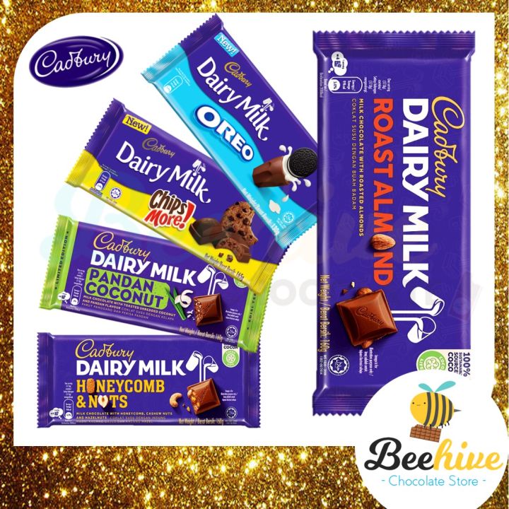 Cadbury Dairy Milk Chocolate Bar Malaysia 120-160g | Lazada