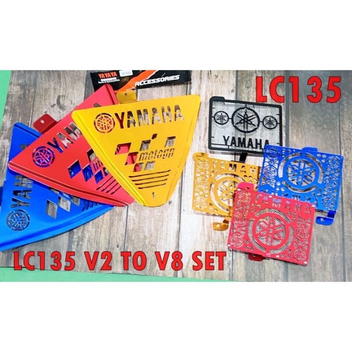 [SPECIAL OFFER] LC135 V2 V3 V4 V5 V6 V7 V8 FI RADIATOR cover COOLANT ...