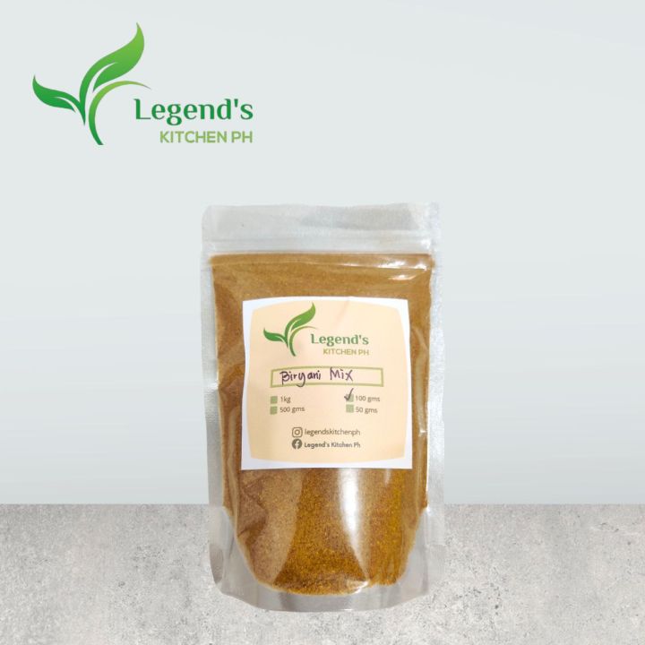 Biryani Powder | Mix | Masala | Authentic (50g & 100g) | Lazada