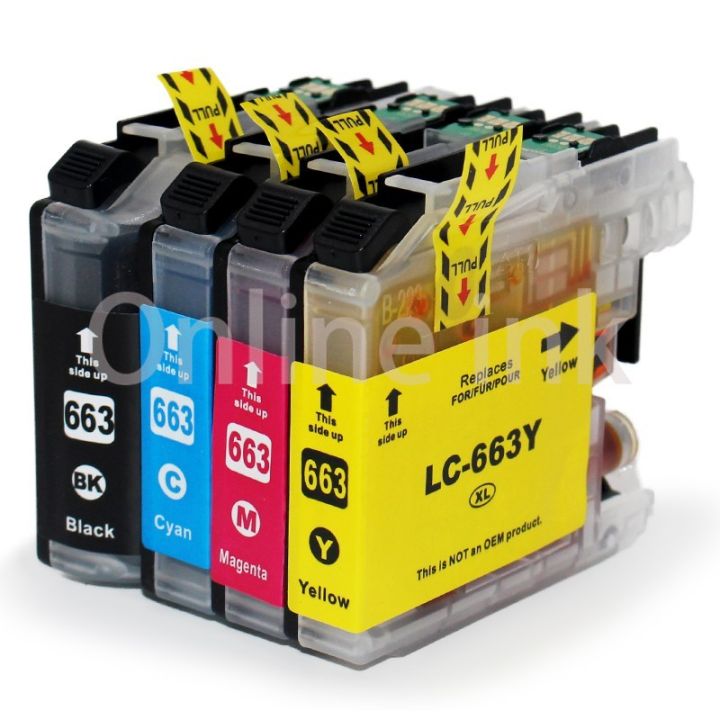 LC 663 Lc669 lc665 lc663 brother mfc-j2320 mfc-j2720 printer cartridge ...