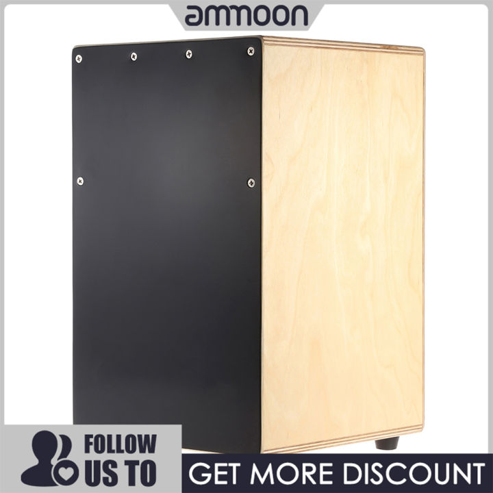 [ammoon]Wooden Cajon Hand Drum Children Box Drum Persussion Instrument ...