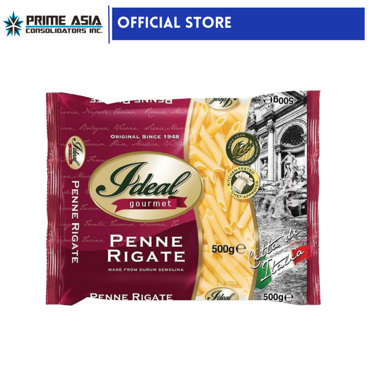 Ideal Gourmet Pasta Penne Rigate 500g | Lazada PH