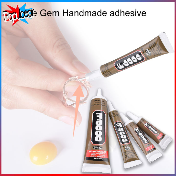 F6000 Rhinestone Adhesive Safe Water-proof Rom-able Universal Adhesive ...