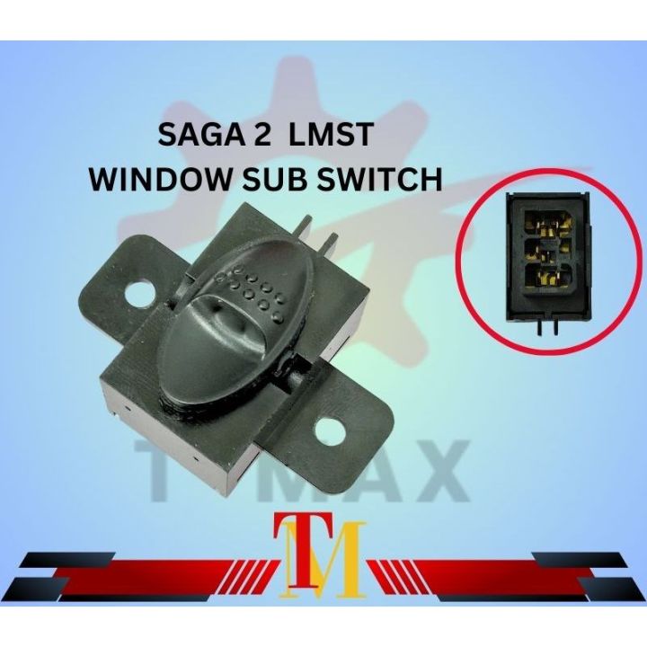 POWER WINDOW SWITCH 5PIN PROTON SAGA II LMST /SUB SWITCH | Lazada