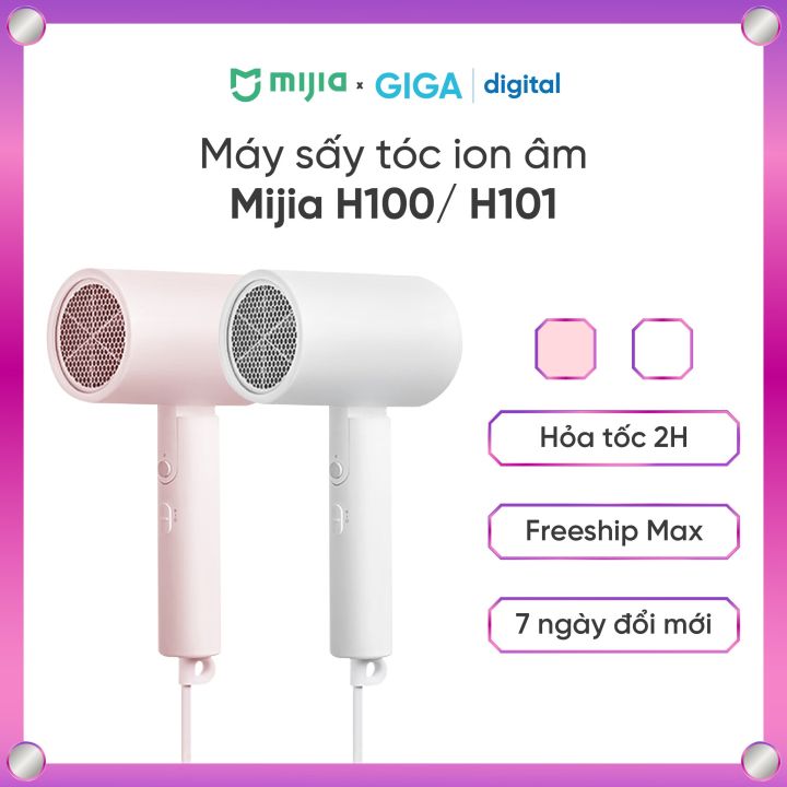 [Sale cuối tháng 25-27.2] Máy sấy tóc Mijia H101 | Máy sấy ion âm bảo ...