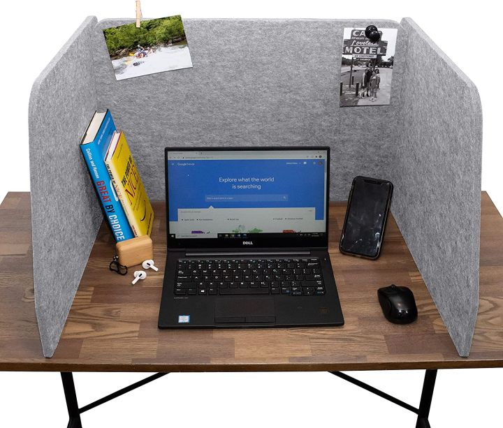 Desk Divider Acoustic Partition - Reduce Noise and Visual Distractions ...