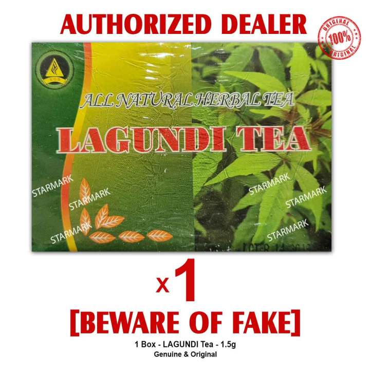 Lagundi Tea 20's New Packaging AUTHENTIC - 1 Box | Lazada PH