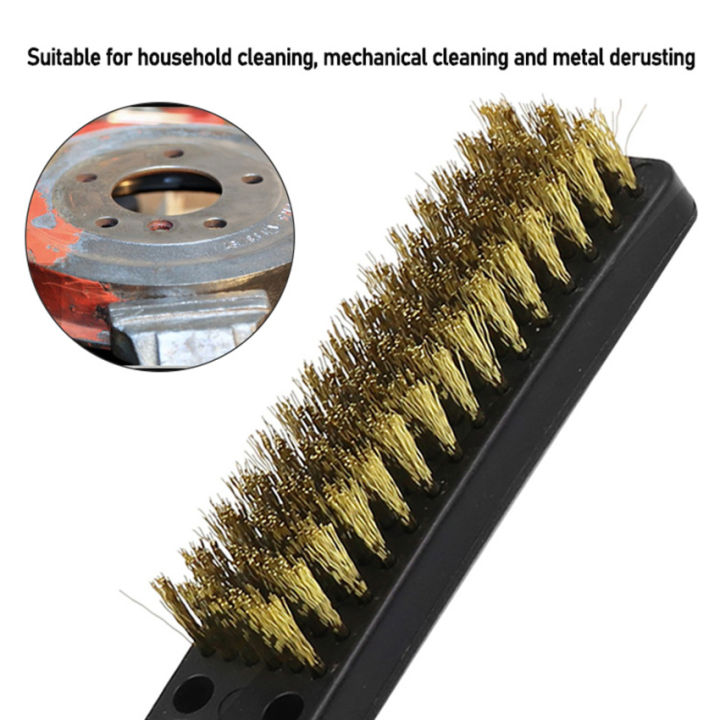 Copper Wire Brush for Jewelry Metal Rust Remover Dirt Oil Stains ...