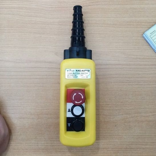 HOIST PUSH BUTTON XAC-A2913 FORT 2 TOMBOL with EMERGENCY B16 ...