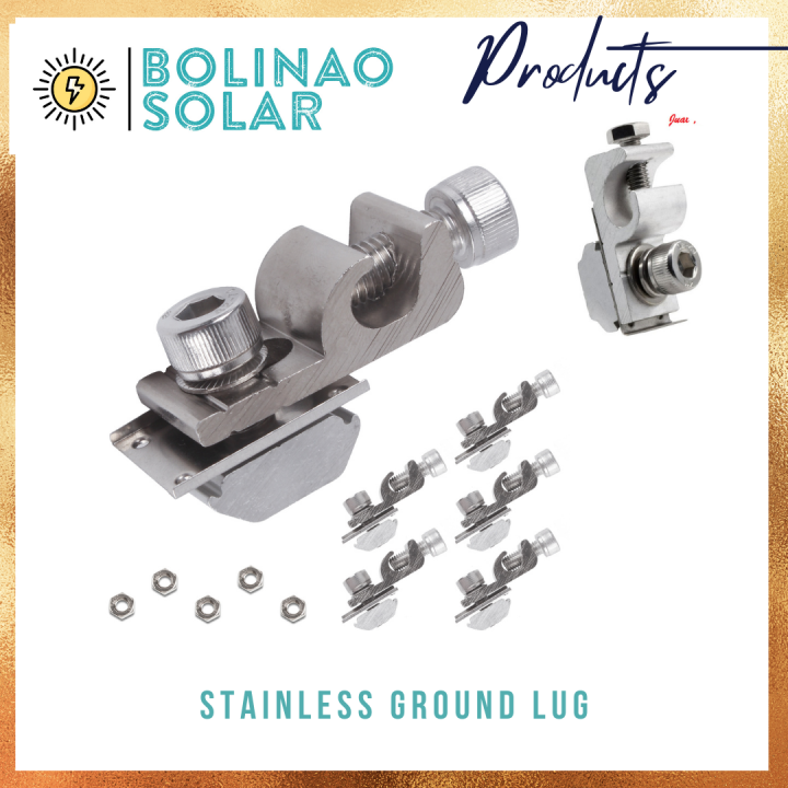 Solar Grounding Lugs Panel Ground Lugs Photovoltaic Bolts Bolt-On ...