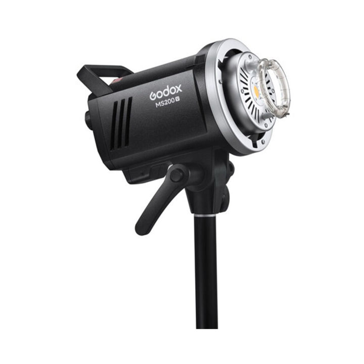Godox MS200 Compact 200W Studio Flash, Small and Portable 2.4G Wireless ...
