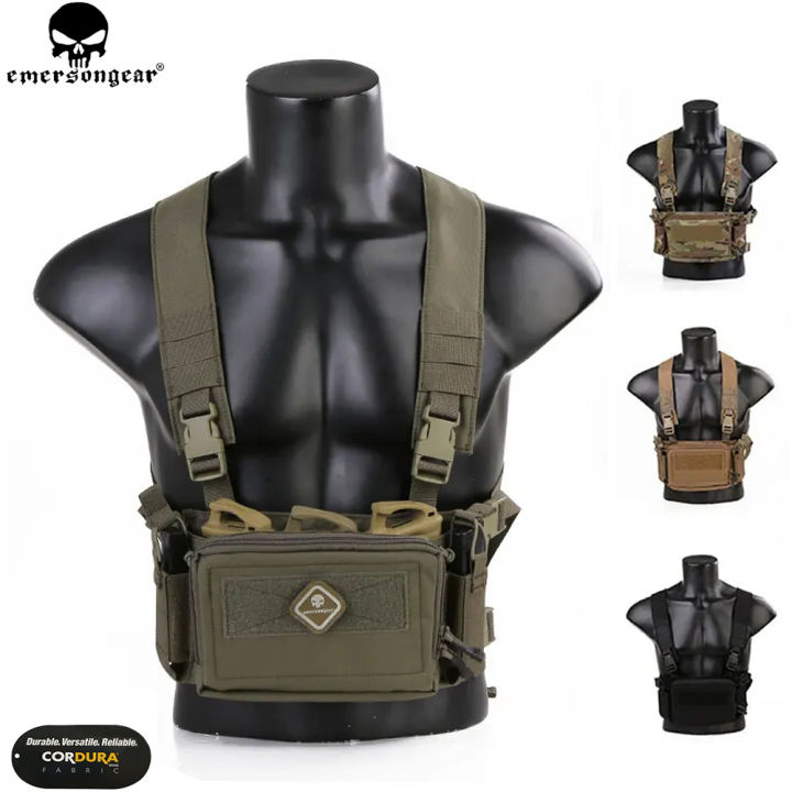 EmersonGear D3CR Micro Tactical Chest Mount Outdoor Modular Carrier ...