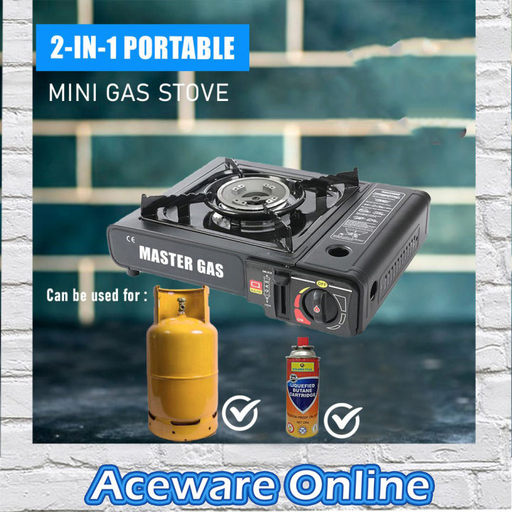 2IN1 BDZ-155-A Outdoor Stove Portable Butane Liquefied Gas with ...