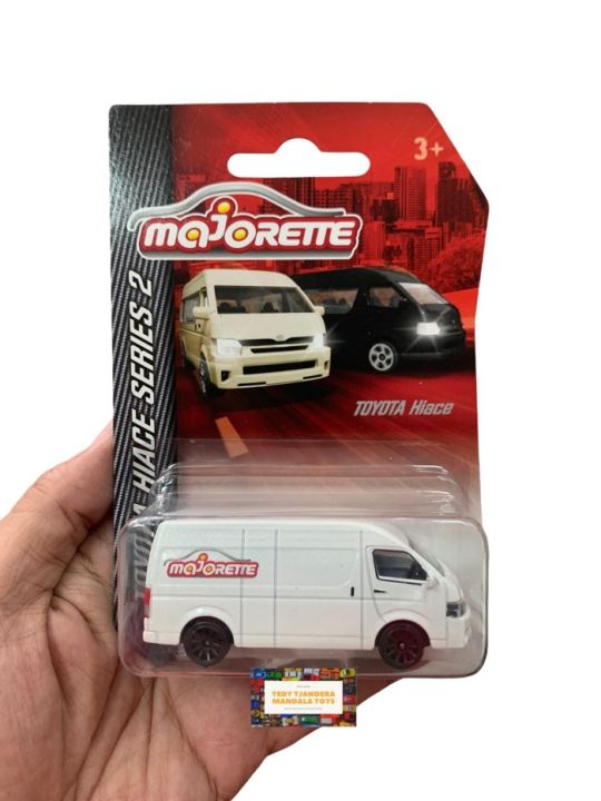 Majorette Toyota Hiace Series 2 Toyota Hiace Majorette White | Lazada ...