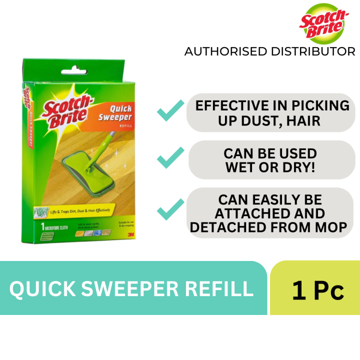 3M Scotch Brite Quick Sweeper Refill MF400-R | Lazada Singapore