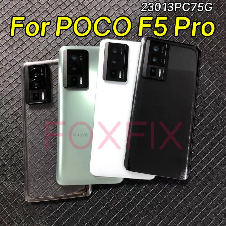 Battery door glass back cover for Xiaomi Poco F5 Pro 5G 23013pc75g ...