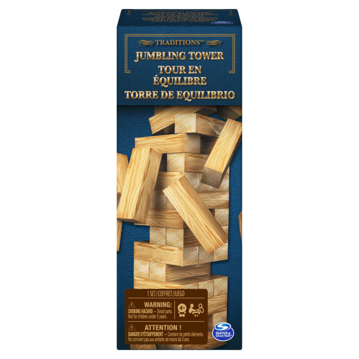 Cardinal Traditions Jumbling Tower ของเล่นบล็อคไม้ | Lazada.co.th