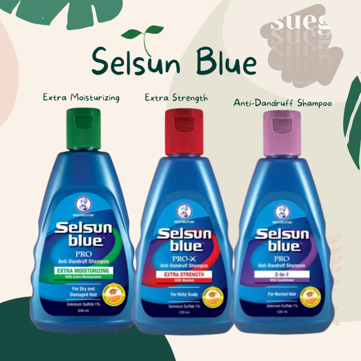 Selsun Blue Anti Dandruff Shampoo SELENIUM SULFIDE | Lazada PH