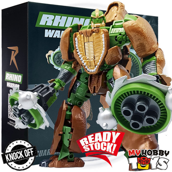 The Beast Transformable Robot - RW01 Rhino Warrior ( KO Oversize War ...