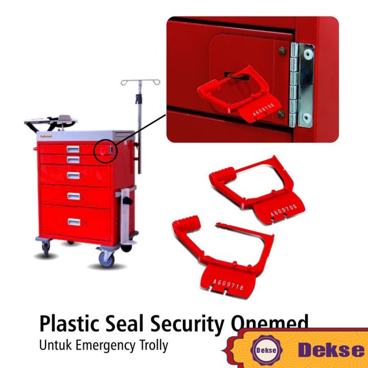 Kunci Emergency Trolly/Kunci Emergency Trolley/Plastic Seal | Lazada ...