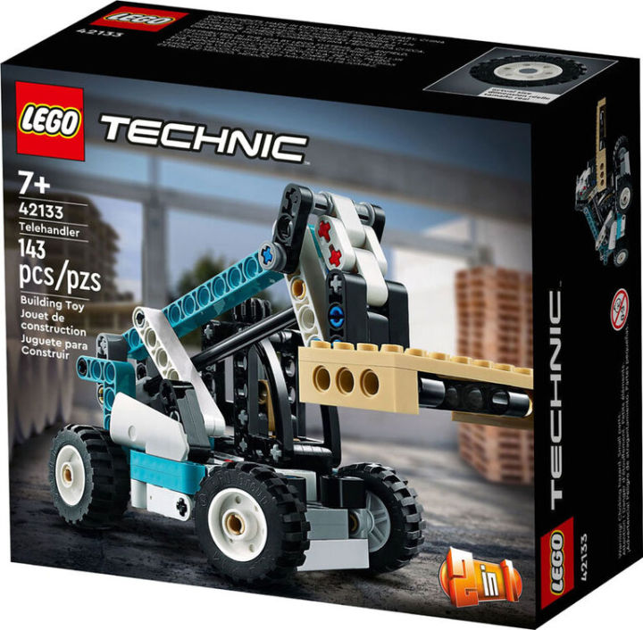 [BricksDelight] Lego Technic 42133 Telehandler | Lazada