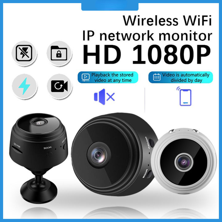 1080P IP Mini Camera Wireless WiFi Security Remote Control Surveillance ...