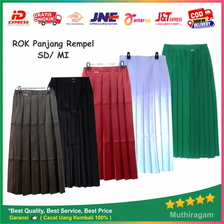 Seragam Rok panjang SD atau MI ukuran lengkap | Lazada Indonesia