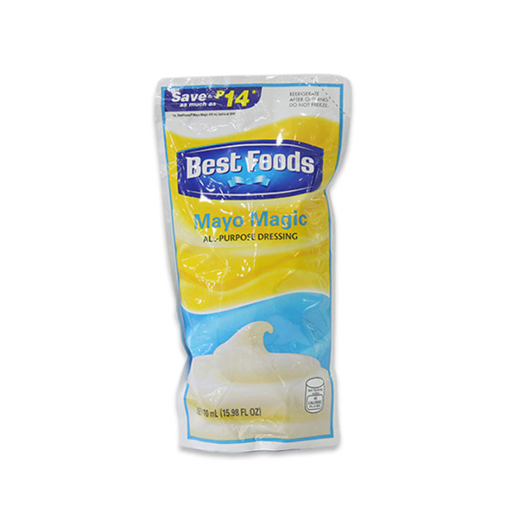 Best Foods Real Mayonnaise Mayo Magic 470ml Pouch | Lazada PH
